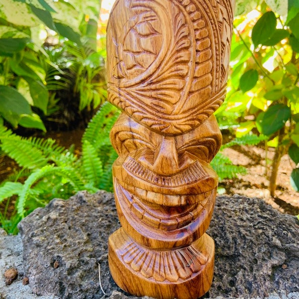 Tiki Head - Etsy