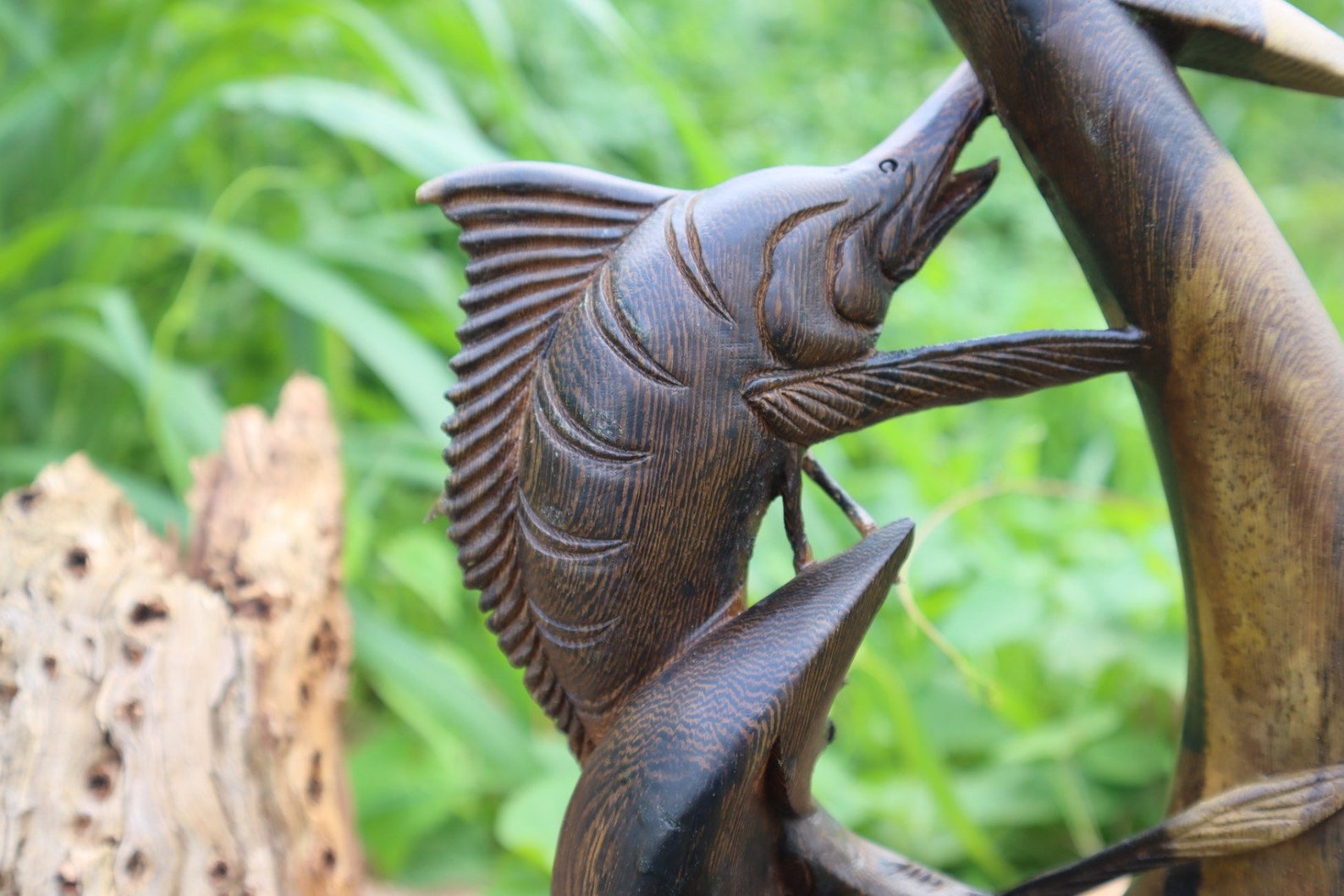 11 Marlin Fish With Hawaiian Maui Fishing Hook Wooden - Etsy