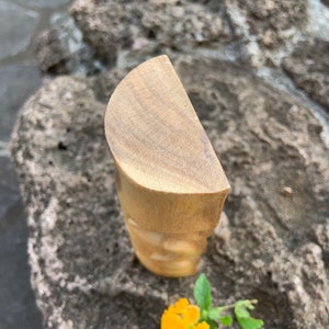 5 Tiki Kane, God of Creation, Hawaiian Tiki God Woodcarving, Tiki Face ...