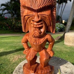 14tikis Ku God of Protection, Tiki Man, Tiki Scuptures, Tiki Gods ...