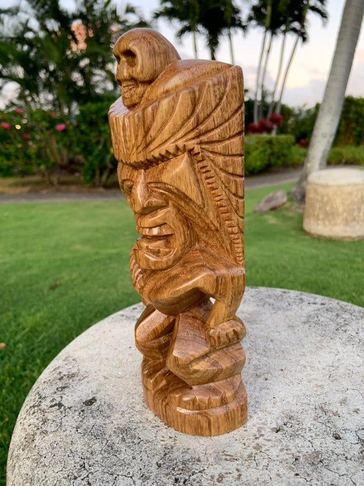 9 Skull Tikis Ku God of Protection Tiki Man Tiki - Etsy