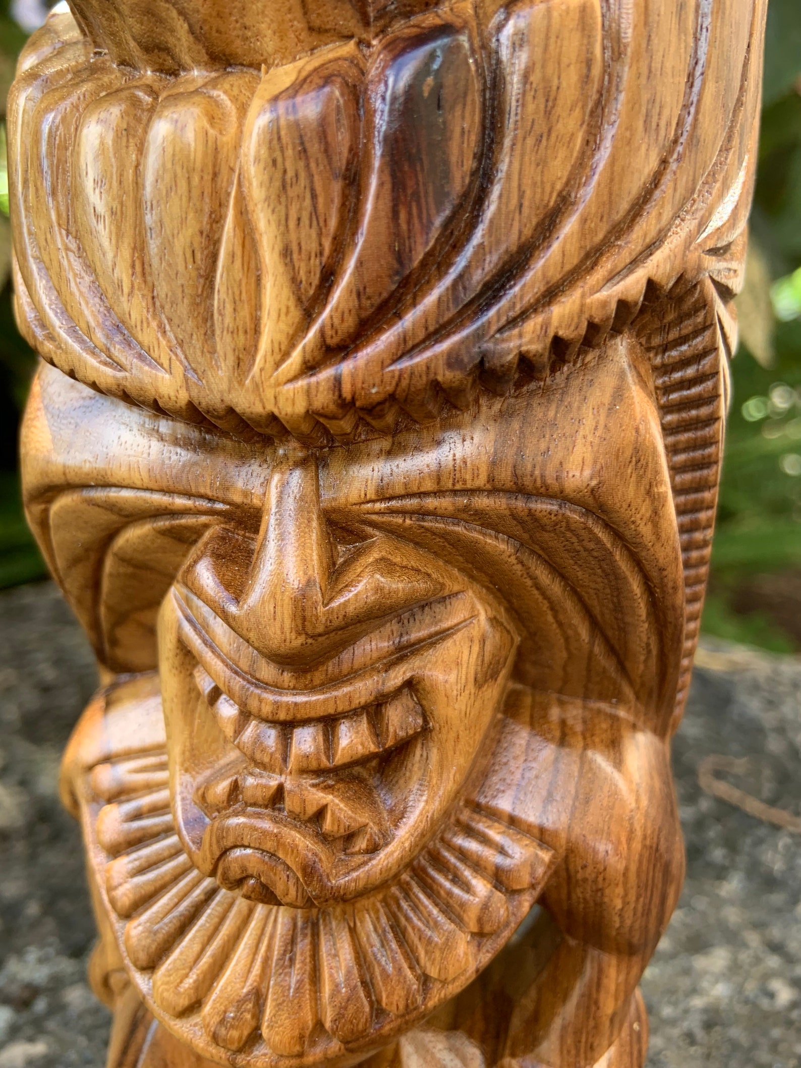 9 Skull Tikis Ku god of protection tiki man tiki | Etsy
