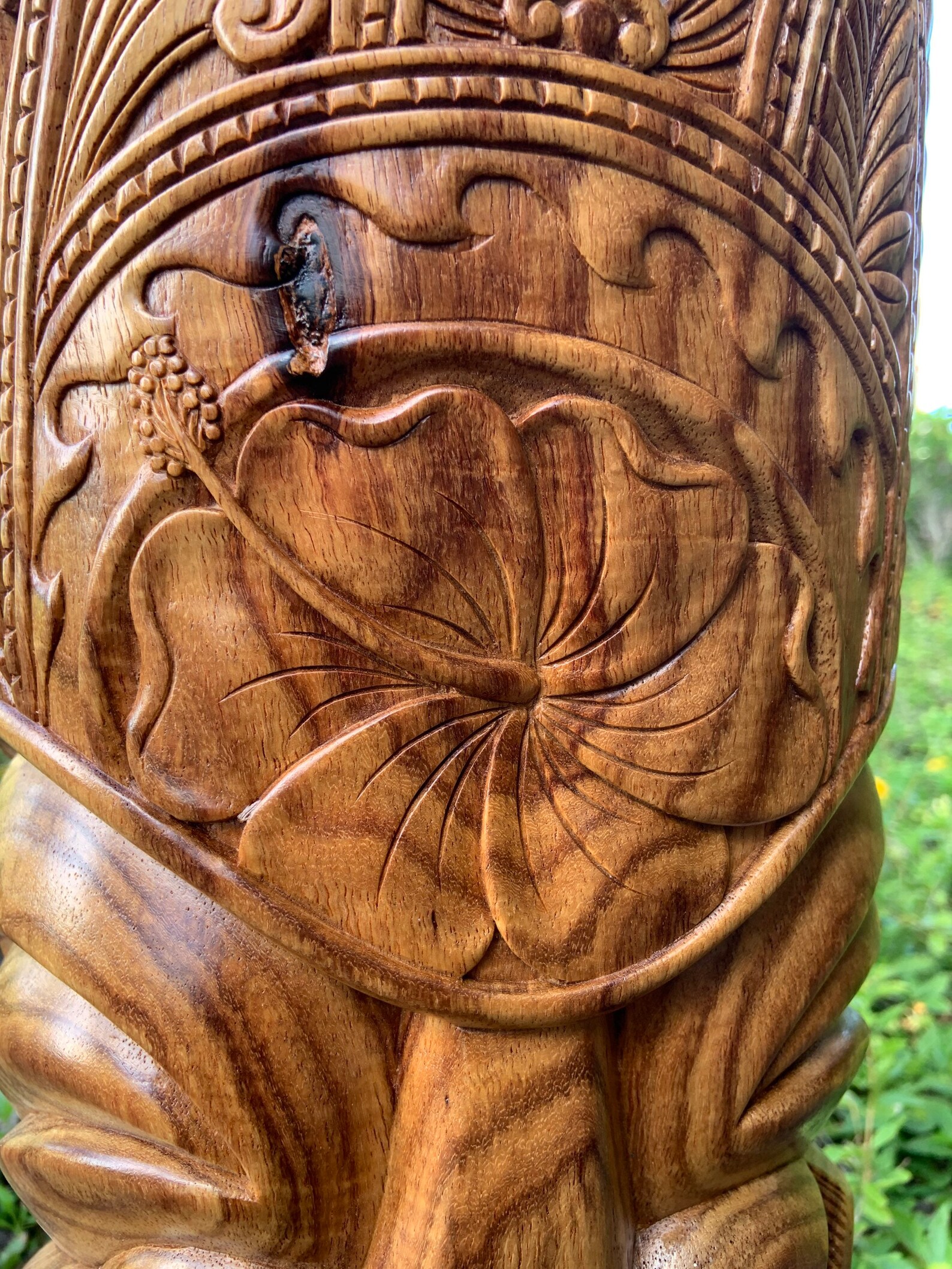 22 Mask LONO TIKI, God of Goodluck and Happiness, Hawaiian Tiki God ...