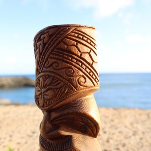 7" LONO TIKI, God of Goodluck and Happiness, Hawaiian Tiki God ...