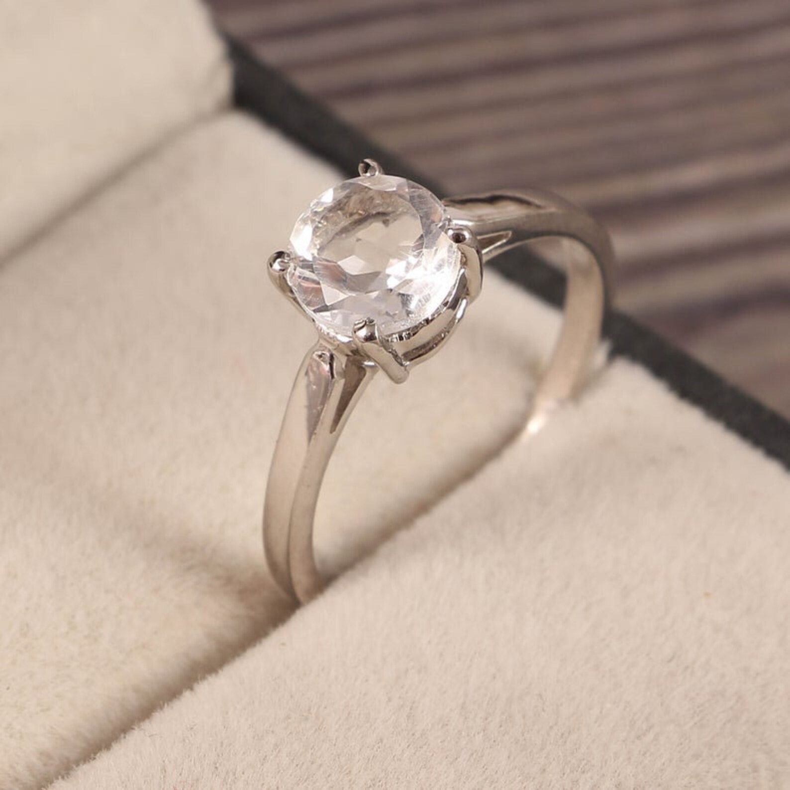 Crystal Ring,rock Clear Quartz Handmade Ring, Gemstone Ring 925 ...