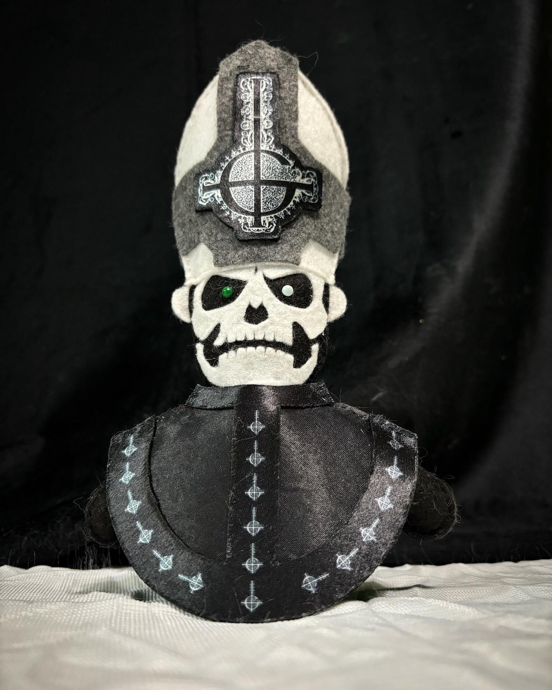 Papa Emeritus II, Ghost, Plush Doll, Papa Plushie - Etsy