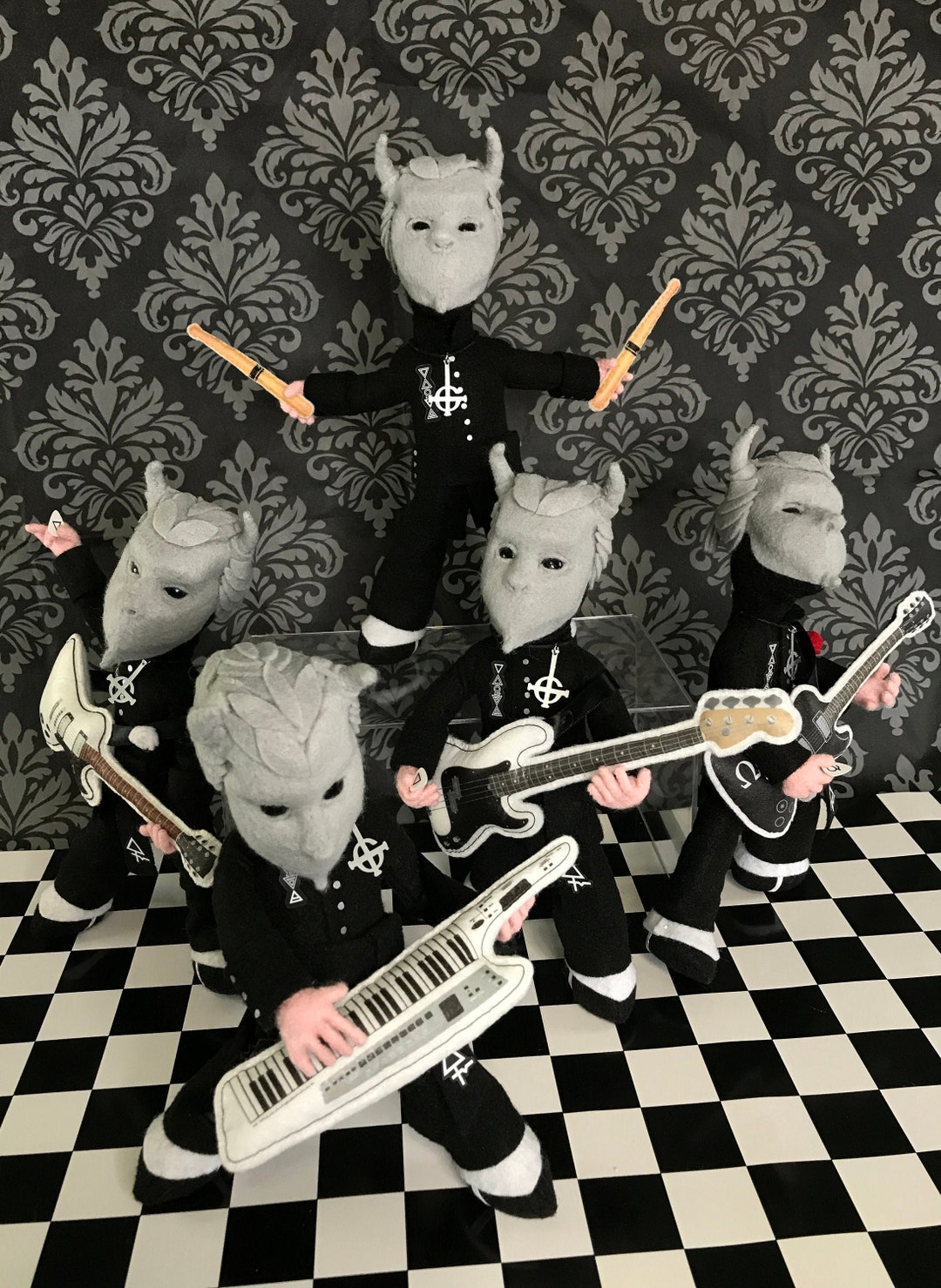 Ghost, the Nameless Ghouls, Papa Emeritus, Meliora Ghoul - Etsy