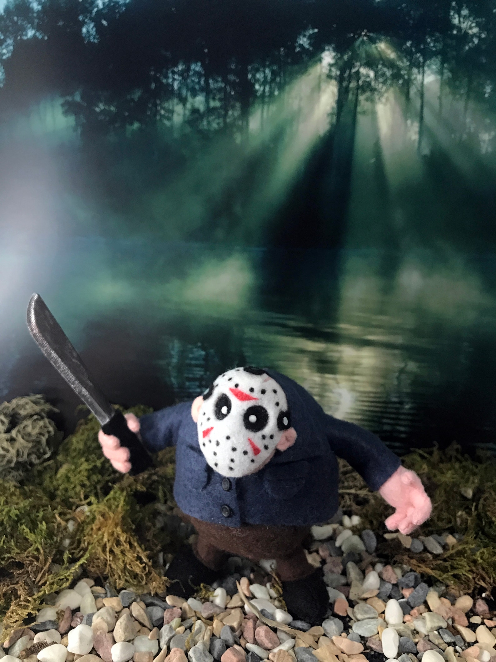 Jason Voorhees Horror Doll Friday the 13th Plush Felt Doll - Etsy UK