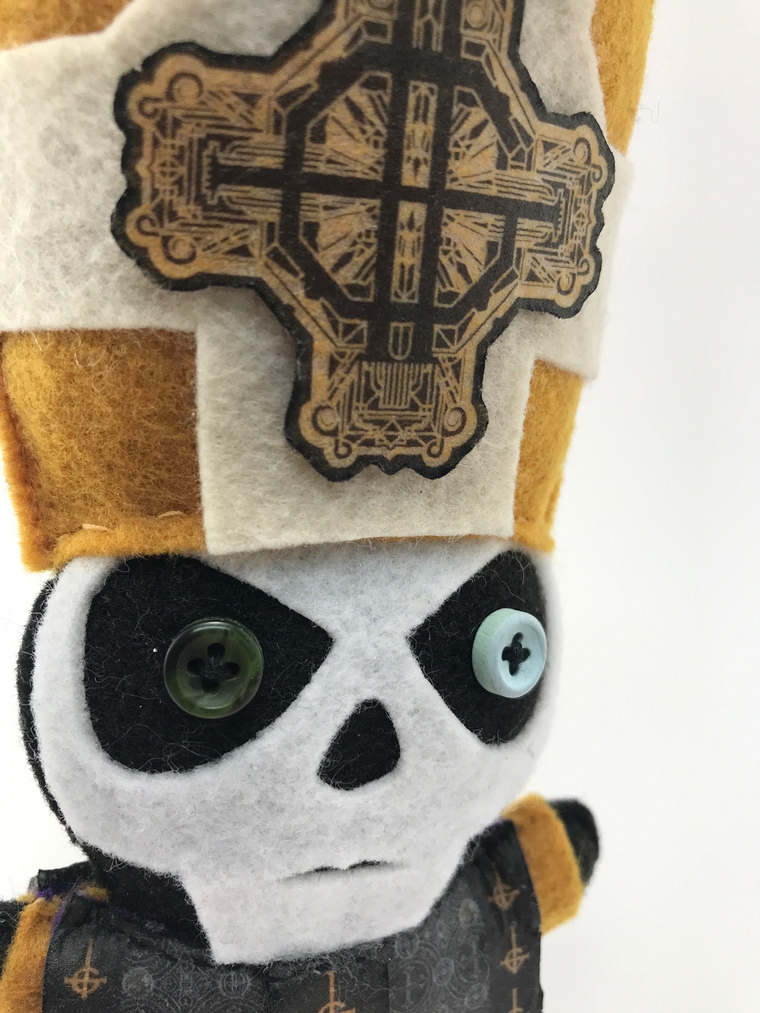 Papa Emeritus Iii Ghost Plush Doll Papa Plushie Ghost Band Etsy