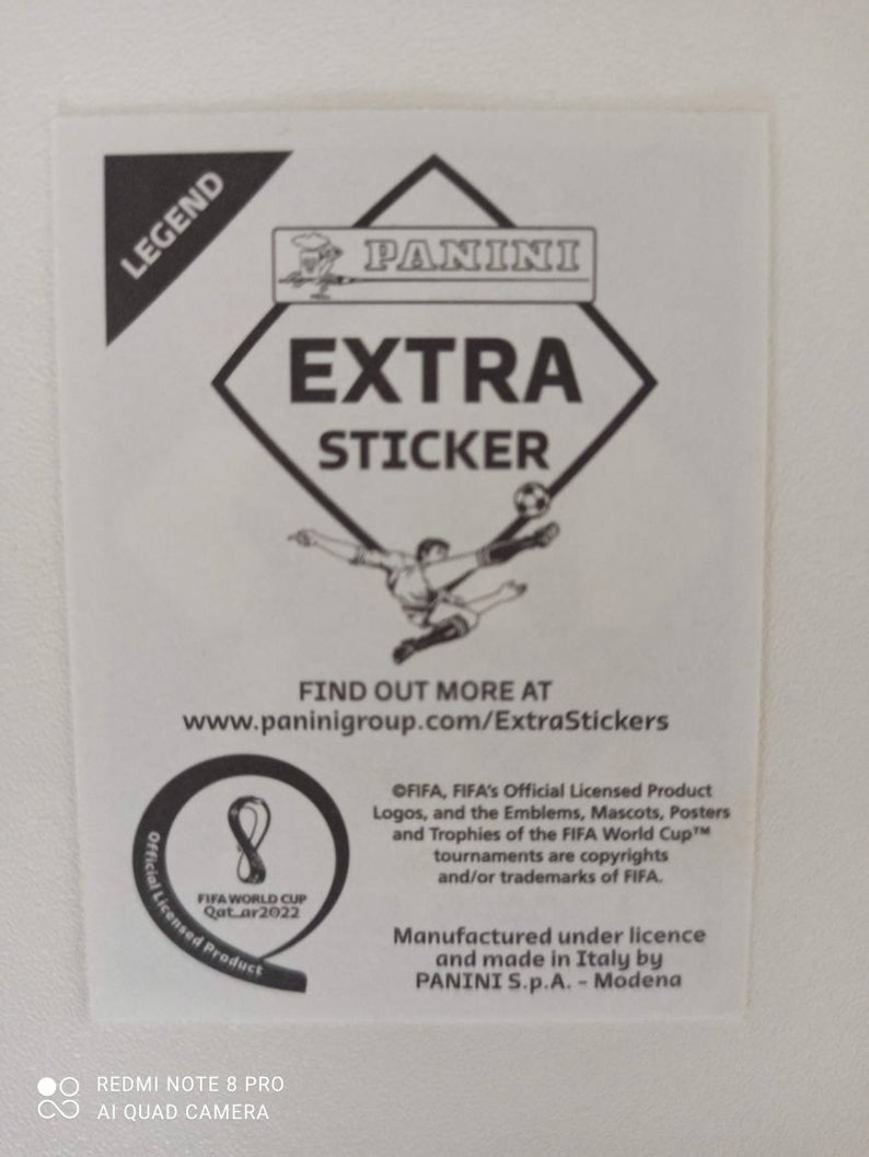 Panini World Cup 2022 LIONEL MESSI GOLD Legend Extremely Rare Extra ...
