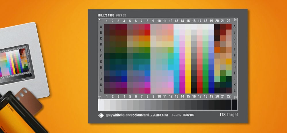 IT-8 Target Scanner Calibration - IT8.7/2 - Fuji/kodak Reflective -7x5 ...