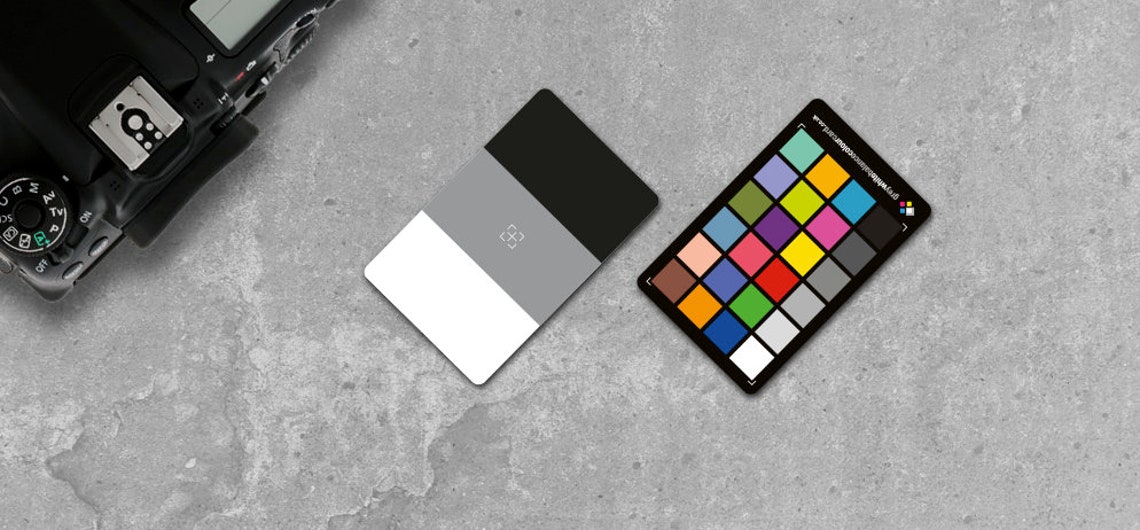 Grey White Balance Colour Card: 3x2 Credit Card, - Etsy