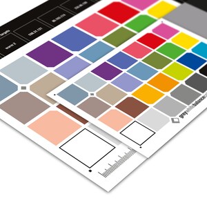 Grey White Balance Colour Card for Photographers and Designers - Colour ...
