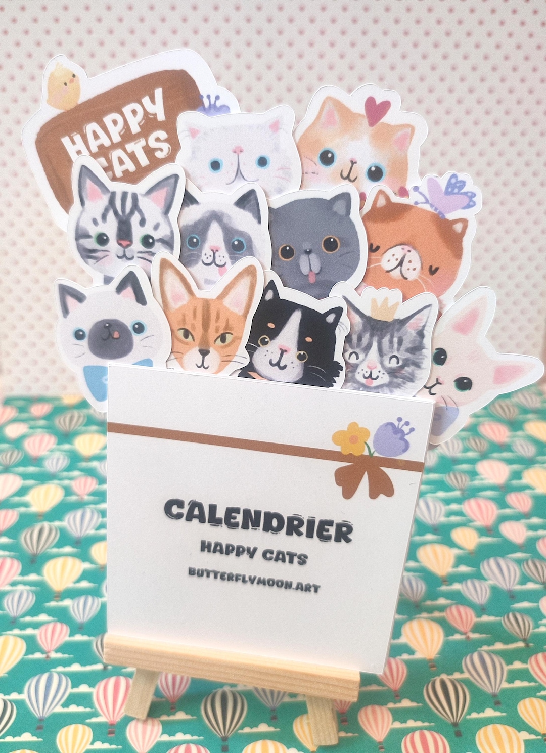 Cat Lover 2026 Mini Calendar, 2026 Desk Calendar, Cat Lover Monthly ...