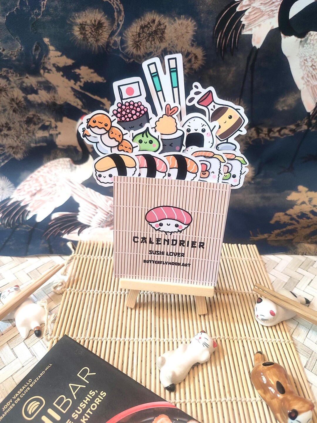 Mini-calendrier Sushi Lover 2026, Calendrier De Bureau 2026, Calendrier ...
