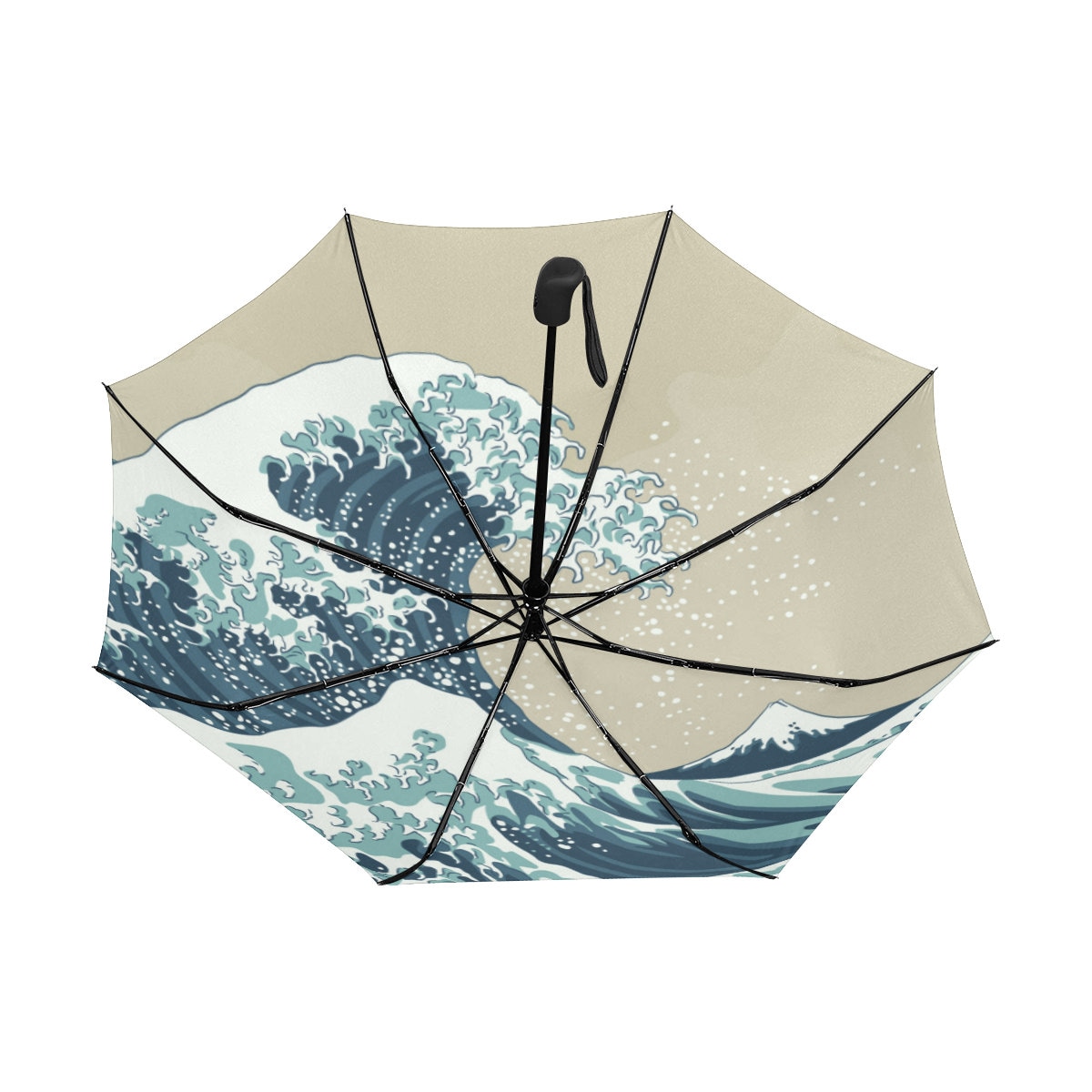 Japanese Style Umbrella the Great Waves off Kanagawa - Etsy