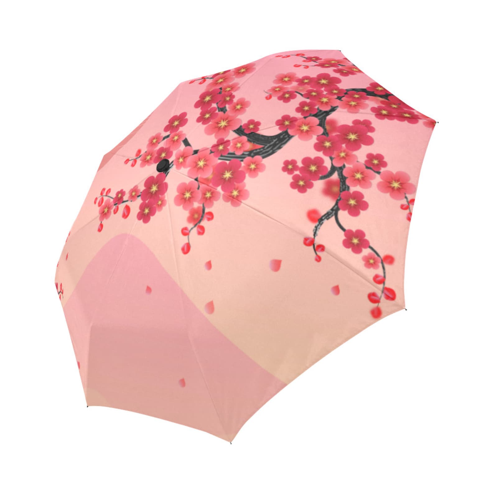 Umbrella Sakura Rain Umbrella Japanese Umbrella Floral Pink Umbrella ...