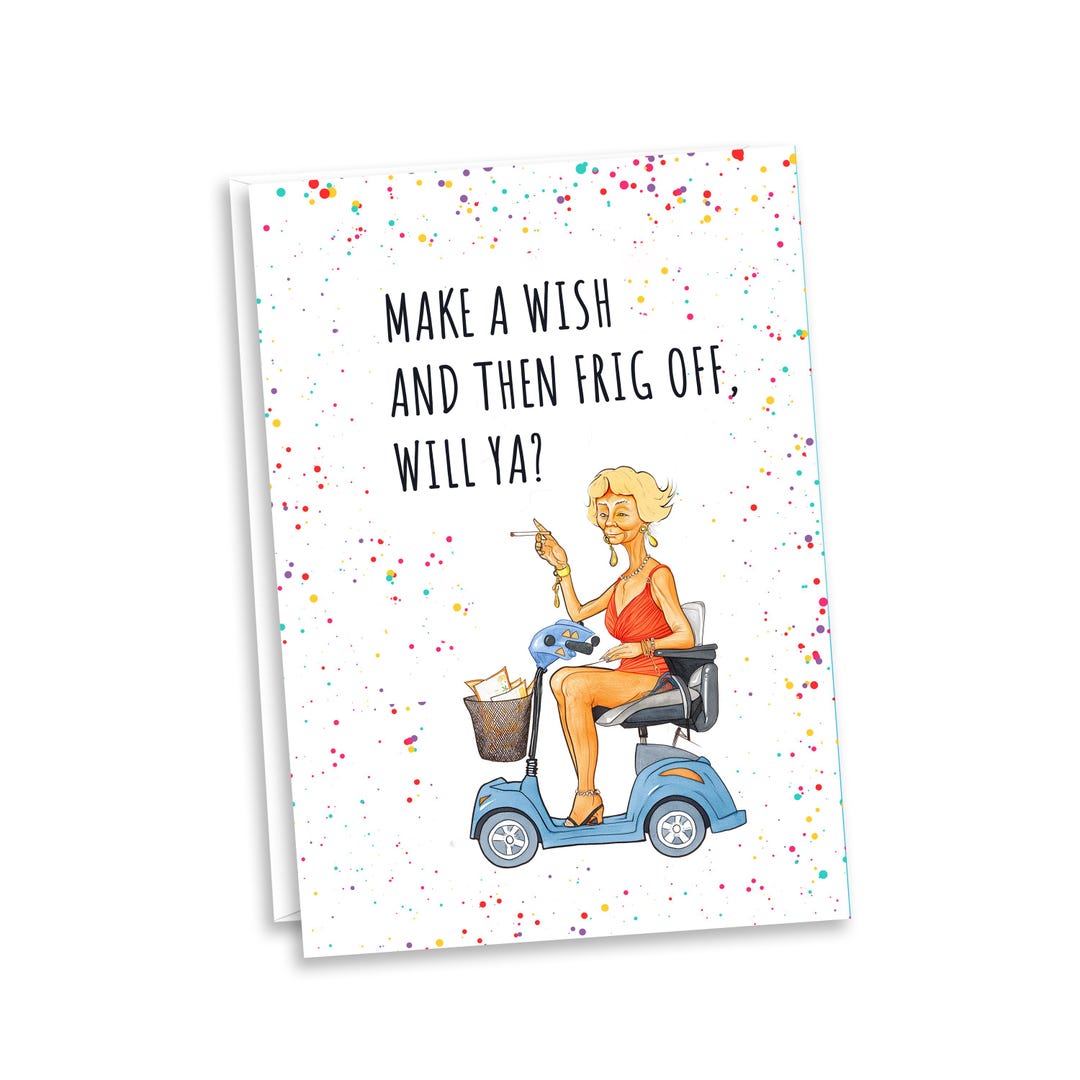 Funny Madge Harvey Quote Birthday Card, Benidorm TV Greetings Card - Etsy