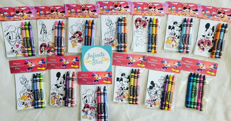 Choose Your Theme Party Favor Coloring Packets any Theme - Etsy