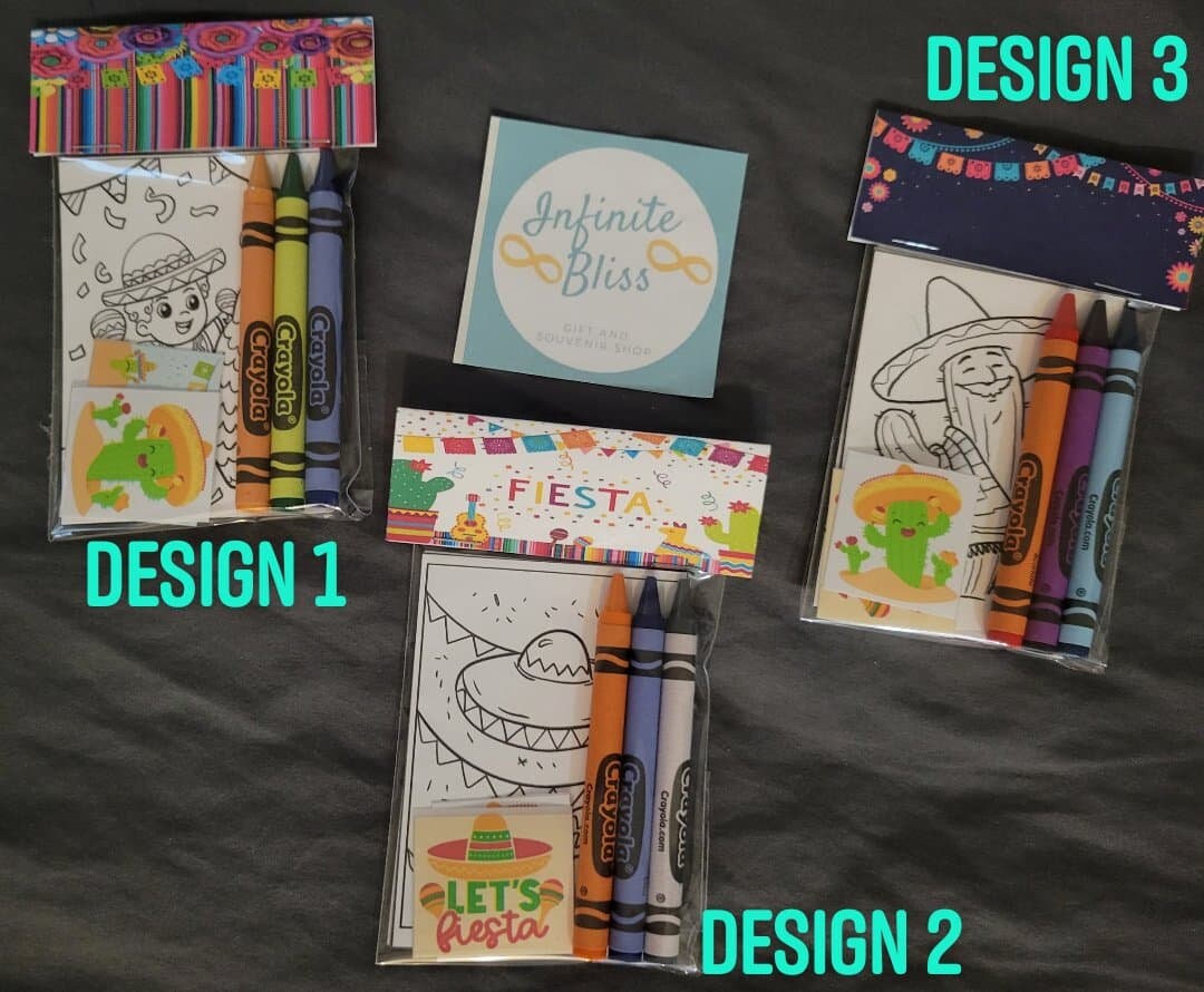Fiesta Coloring Packs | Coloring Pages | Party Favor | Crayola Crayons ...