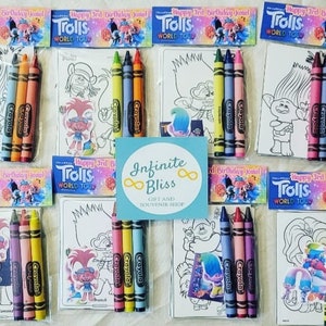 Trolls Coloring Packs | Coloring Pages | Party Favor | Trolls Band ...