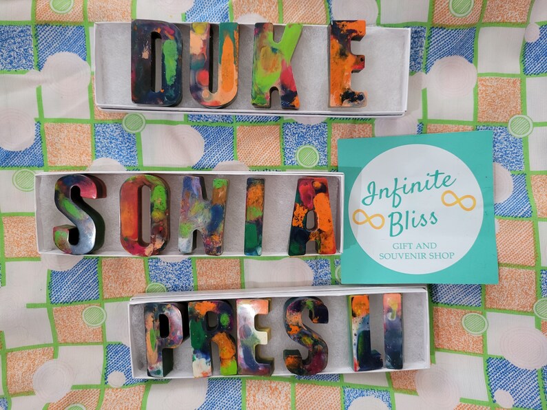 Personalized Crayon Names Crayon Box Personalized Name - Etsy