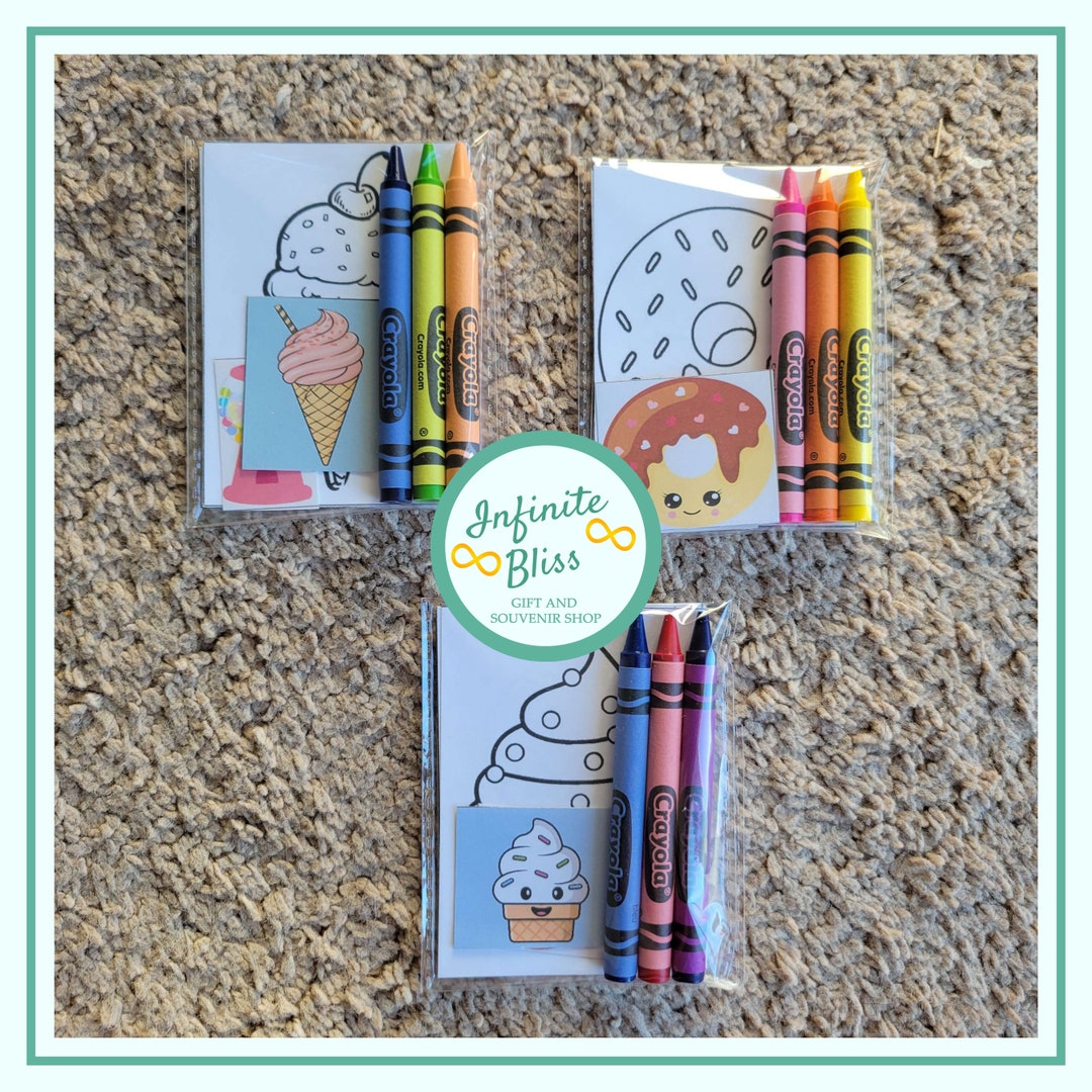 Sweets Coloring Packs | Coloring Pages | Two Sweet Party Favor for Kids ...