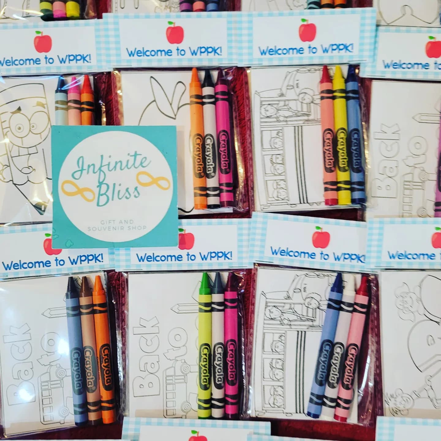 Back to School Coloring Packs | Coloring Pages | Party Favor | Activity ...