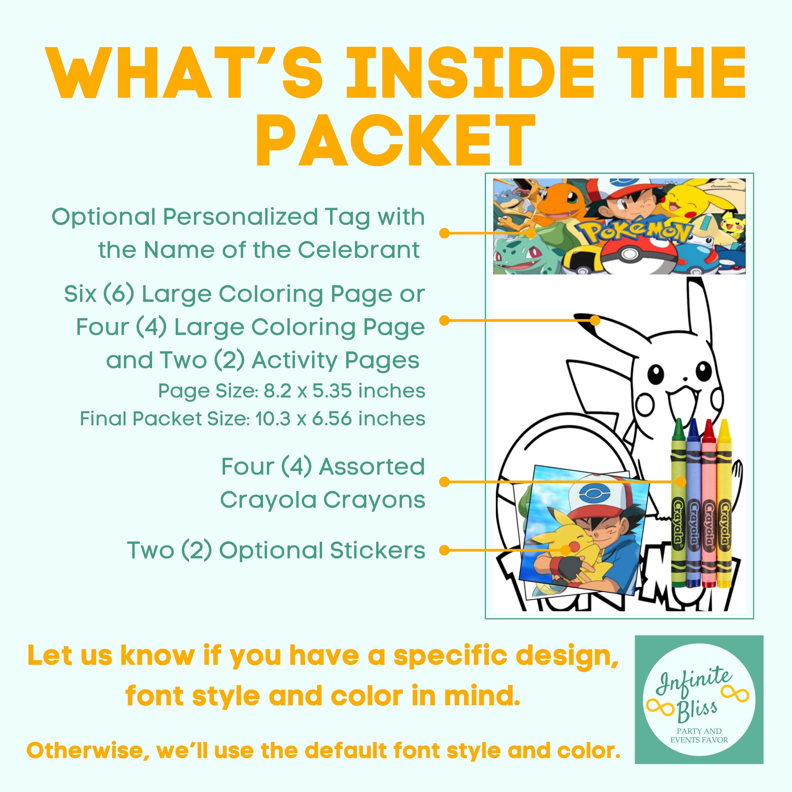 Pokemon Activity Packs | Coloring Packs | Coloring Pages | Pokemon ...