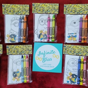 Minions Coloring Packs | Coloring Pages | Minions Party Favor for Kids ...