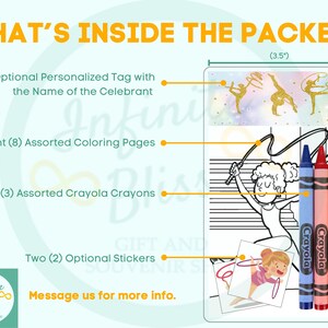 Gymnastics Coloring Packs | Gymnastics Gymnast Cartwheels and Cupcakes ...