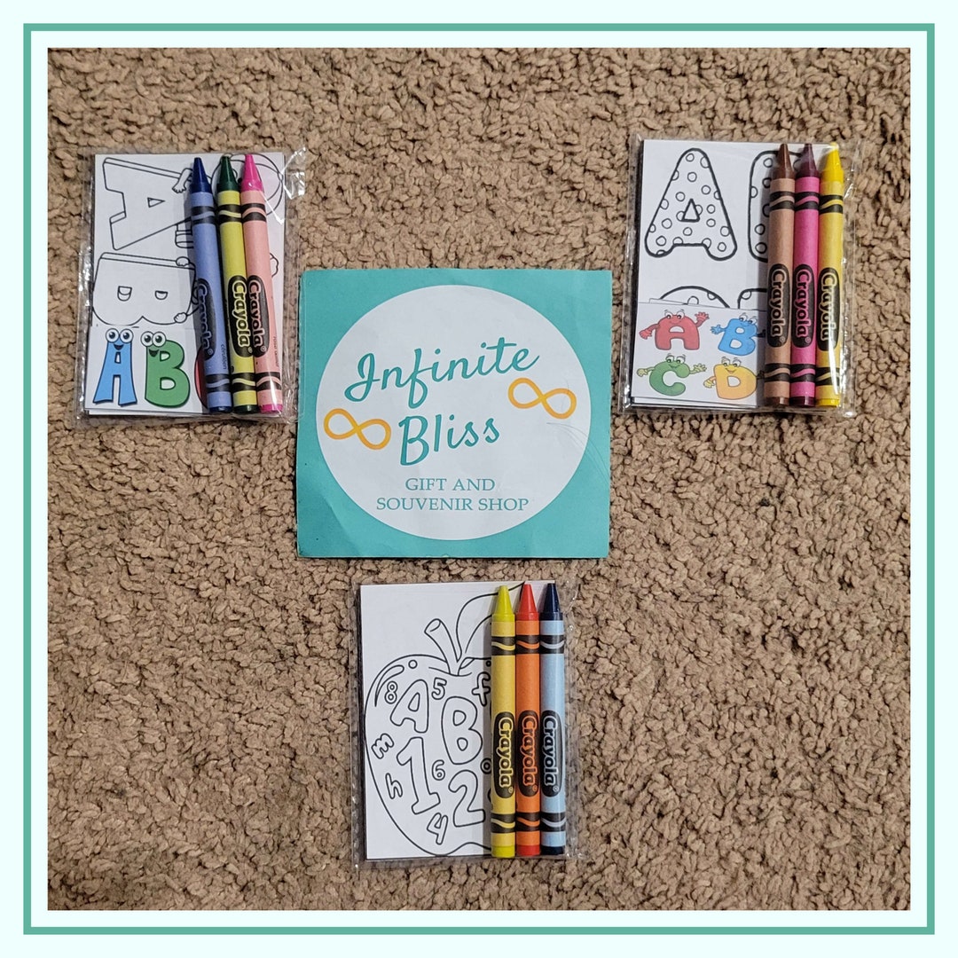 ABC Coloring Packs | Coloring Pages | Party Favors | ABCD | Alphabet ...