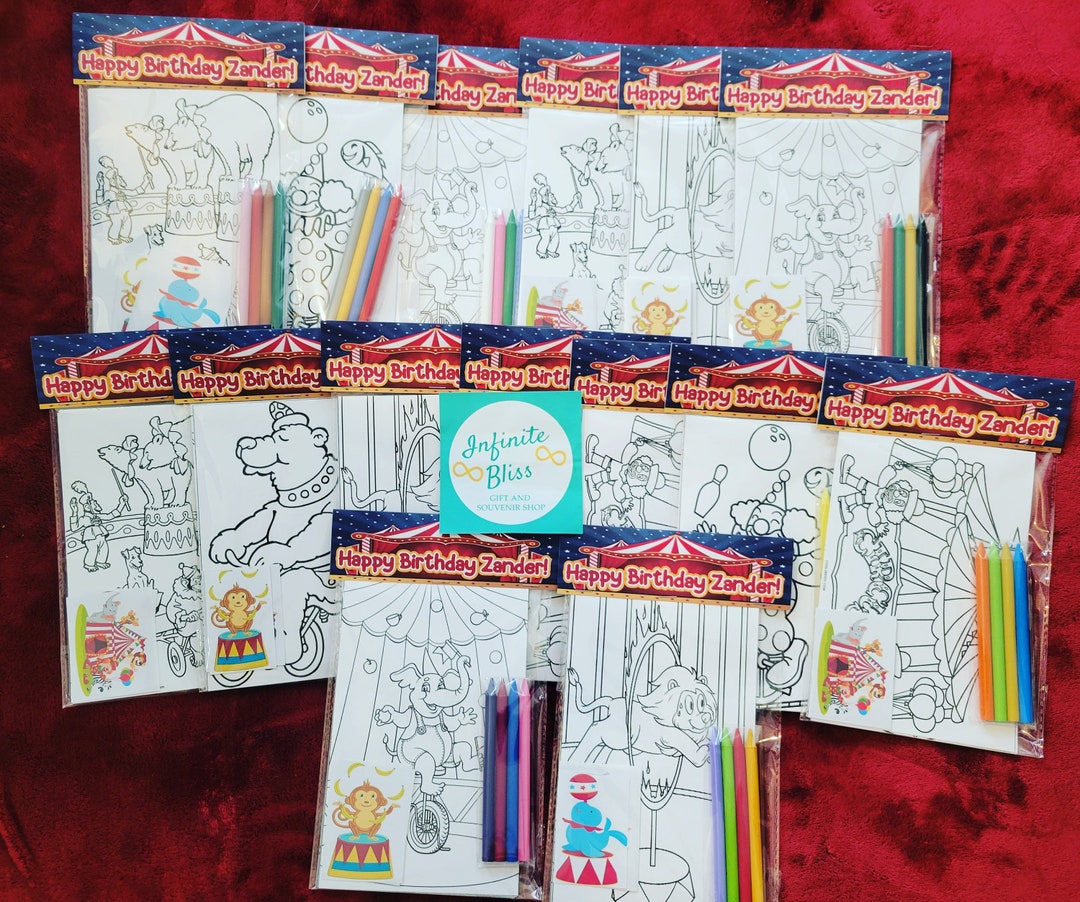 Circus | Carnival Activity Packs | Circus Coloring Packs | Coloring ...