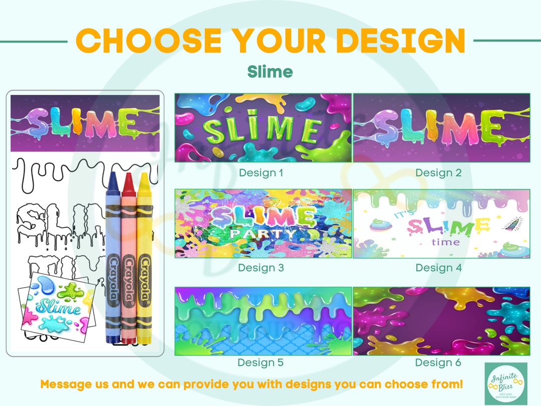 Slime Coloring Packs | Slime Coloring Pages | Slime Party | Slime Time ...