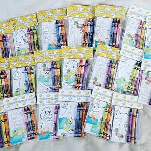 Choose Your Theme Party Favor Coloring Packets any Theme - Etsy