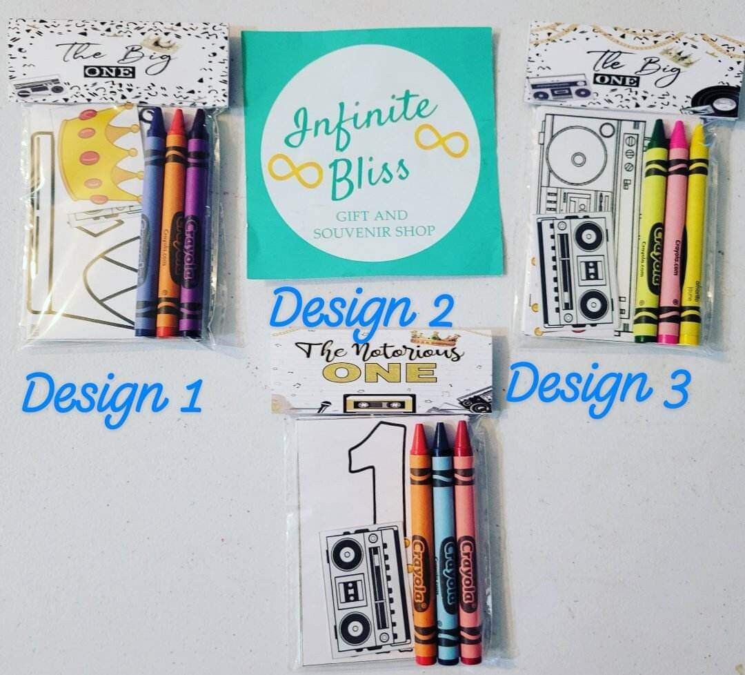 Notorious One Coloring Packs | the Notorious One the Big One Party ...