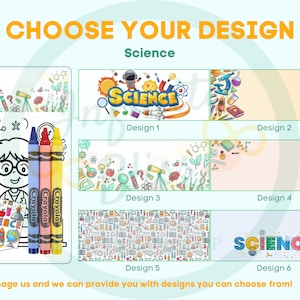 Science Coloring Packs | Coloring Pages | Party Favor | Scientist ...