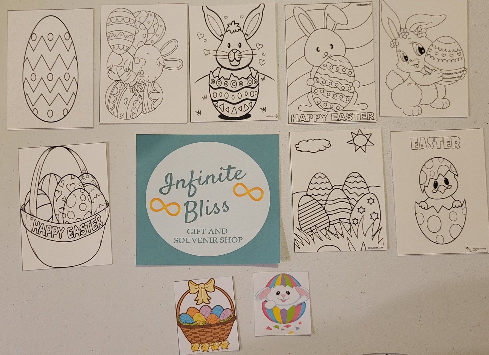 Easter Coloring Packs | Easter Coloring Pages | Happy Easter | Easter ...