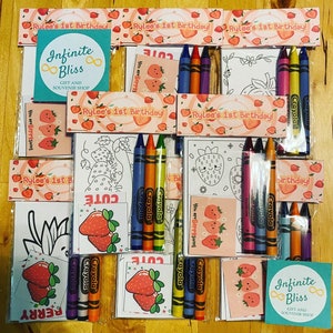 Berry Coloring Packs | Strawberry Coloring Pages | Berry First Birthday ...