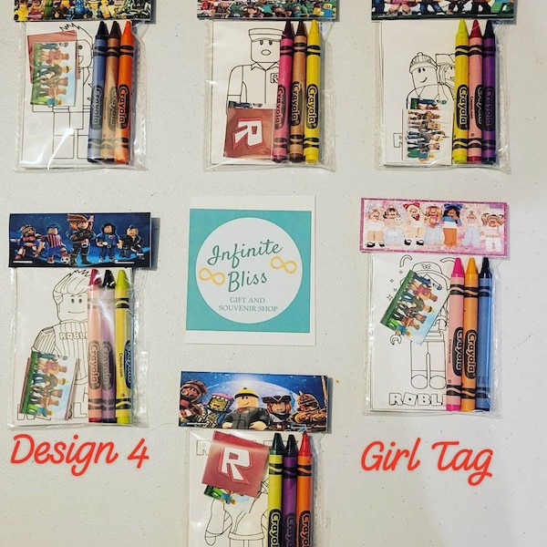 Roblox Party Packs - Etsy