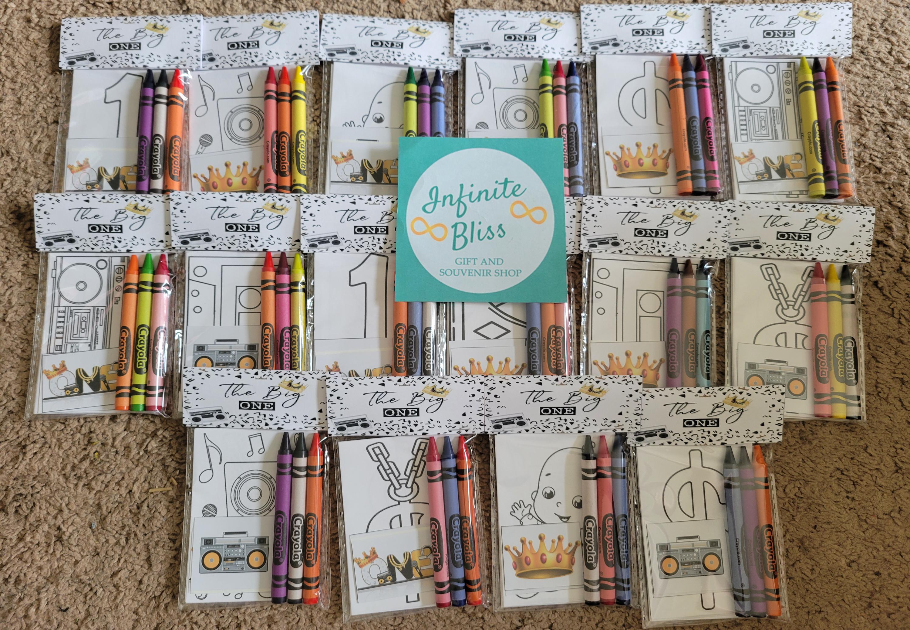 Notorious One Coloring Packs | the Notorious One the Big One Party ...