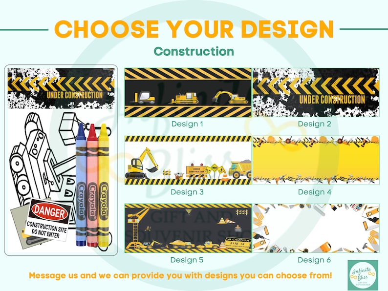 Construction Coloring Packs | Coloring Pages | Birthday Party Supplies ...