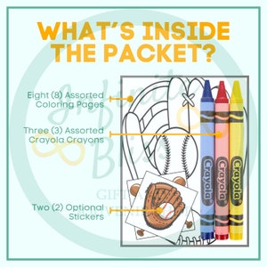 Baseball Coloring Packs | Coloring Pages | Birthday Party |first Rookie ...