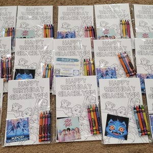 Kpop Coloring Packs | Coloring Pages | Party Favor for Kids | Korean ...