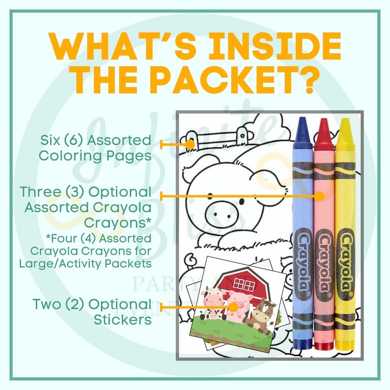 Farm Animals | Old Macdonald | Pink Farm | Barn Coloring Packs ...