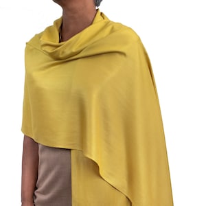 Mustard Shawl, Mustard Pashmina, Wedding Shawl, Bridal Wrap, Gifts for ...