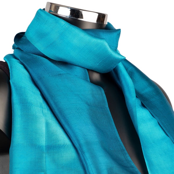 Teal Blue Scarf - Etsy