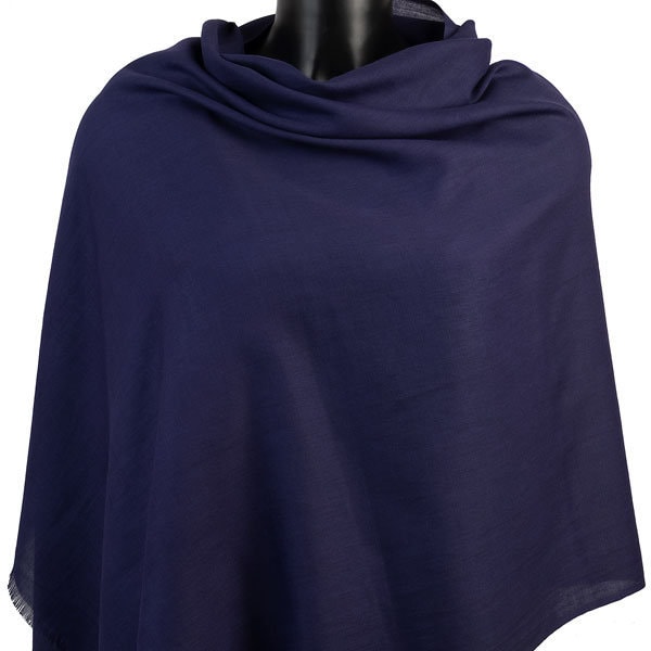 Navy Blue Scarf - Etsy