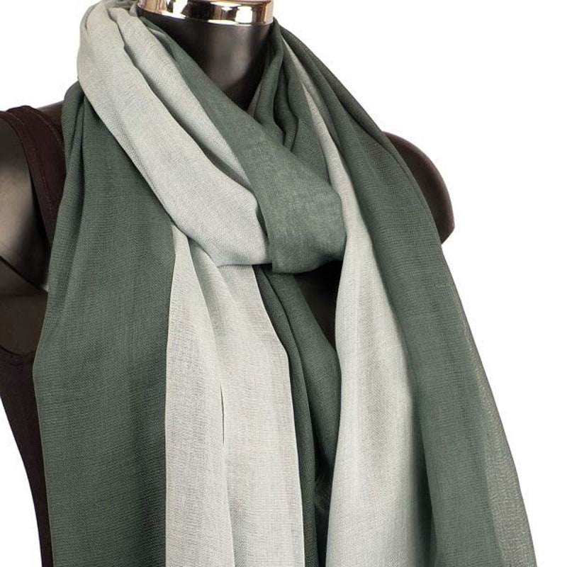 Grey Pashmina - Etsy