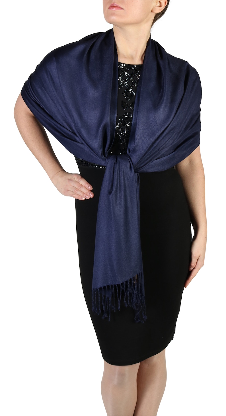 Navy Wedding Shawl Navy Blue Pashmina Shawls and Wraps Navy - Etsy ...
